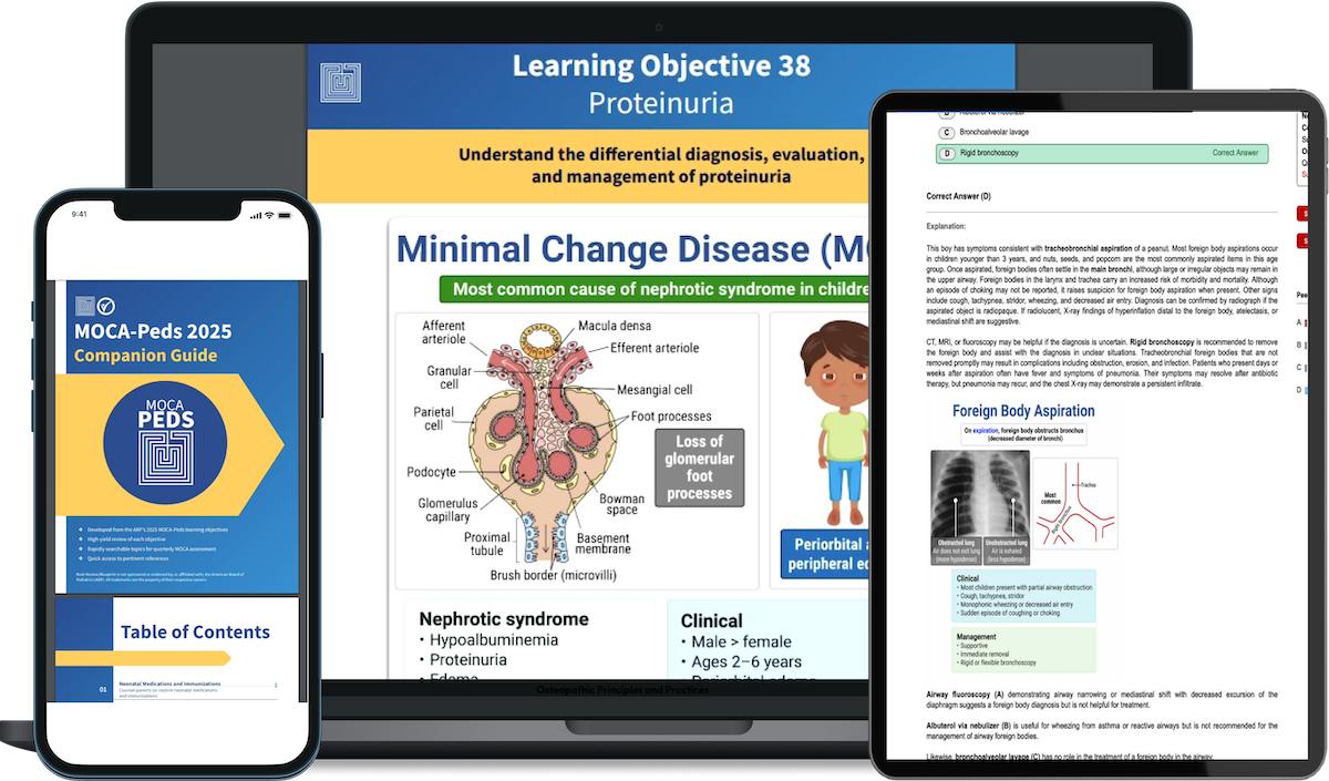 RoshReview - MOCA-Peds 2025 Bundle - Rosh Review