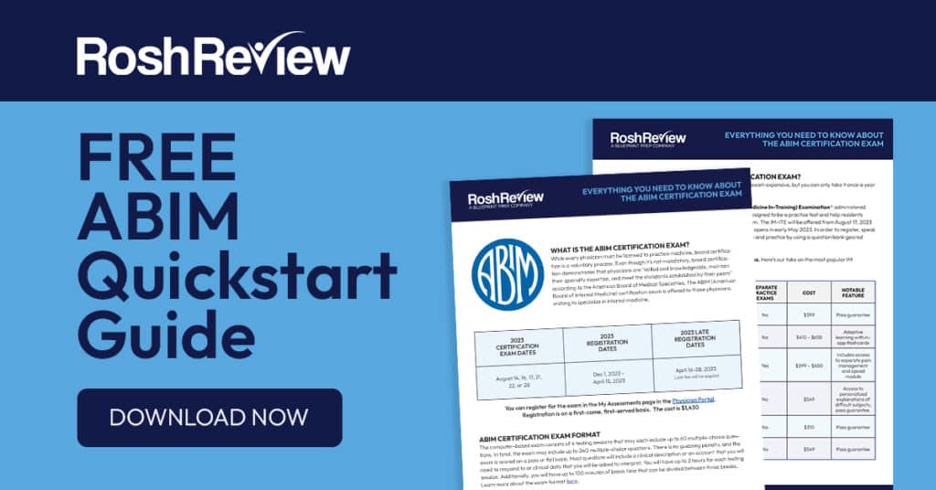 Top 12 Questions About Internal Medicine Qbanks & Exams - RoshReview.com