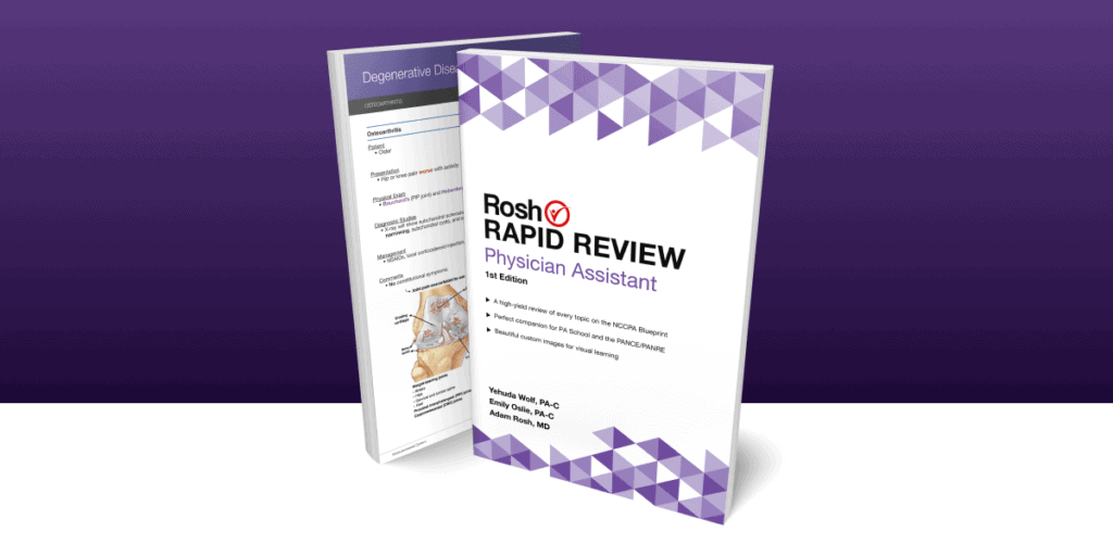 Rapid Review Book for PA Students - RoshReview.com